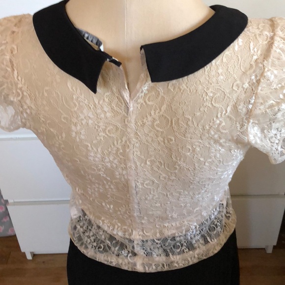 Forever 21 | Tops | Peter Pan Lace Top | Poshmark